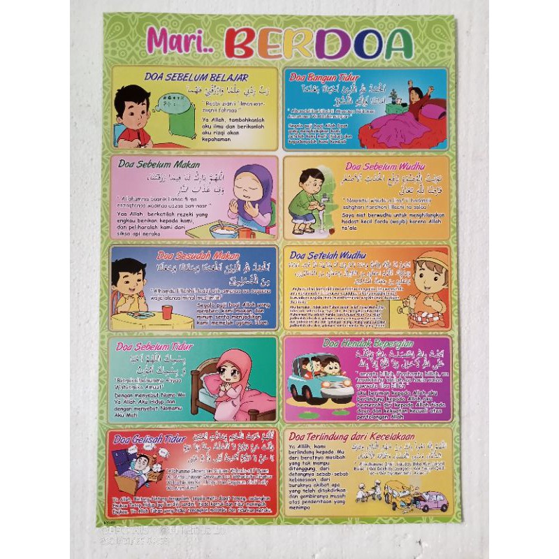 Jual POSTER MARI BERDO'A | Shopee Indonesia
