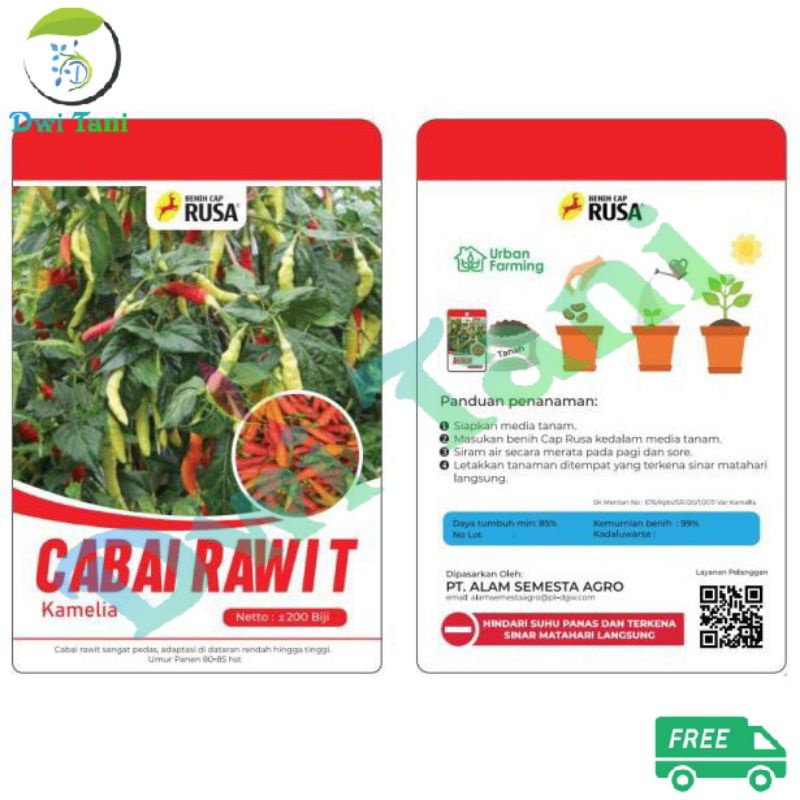 Jual Benih Cap Rusa (Semua Jenis Benih) | Shopee Indonesia