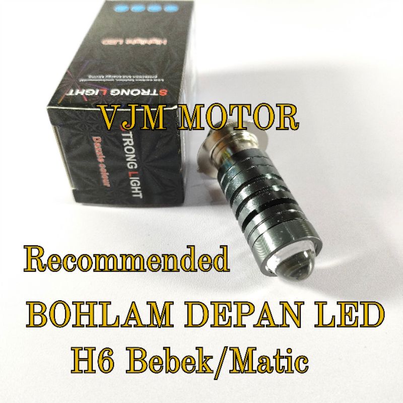 Jual Lampu depan utama LED H6 AC DC 26 Watt 12 Volt Laser Beat Mio Jupiter z Vega Supra Revo ...