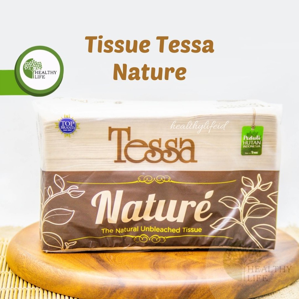 Jual ( GROSIR ) TISSUE TESSA NATURE NAPKIN / UNBLEACHED TISSUE TERMURAH ...