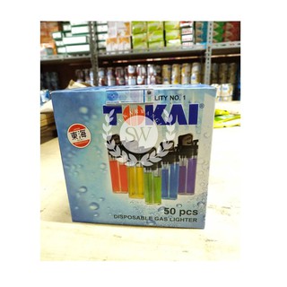 Jual Korek Gas Tokai - Disposable Gas lighter - PAK - Isi 50 pcs ...