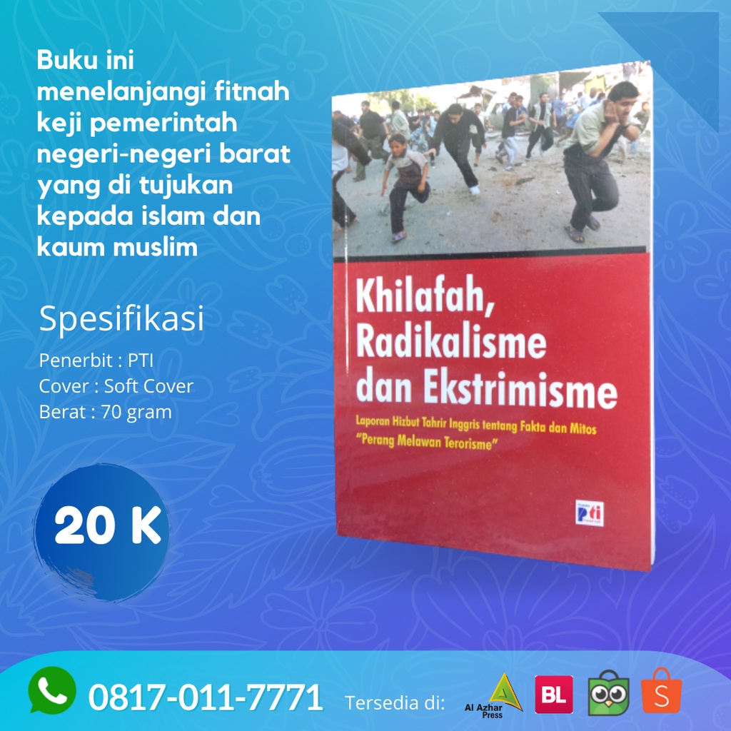 Jual Buku Khilafah Radikalisme Dan Ekstrimisme Shopee Indonesia