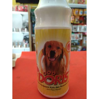 Jual Bedak kutu n medicated doris for dog n cat 100ml | Shopee Indonesia
