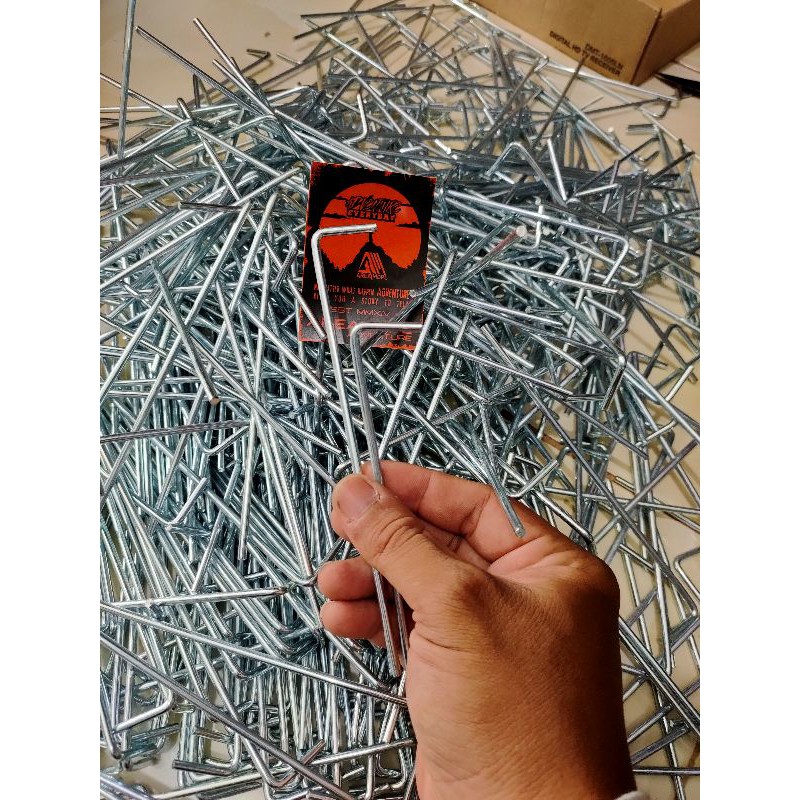 Jual pasak tenda besi galvanis anti KARAT | Shopee Indonesia