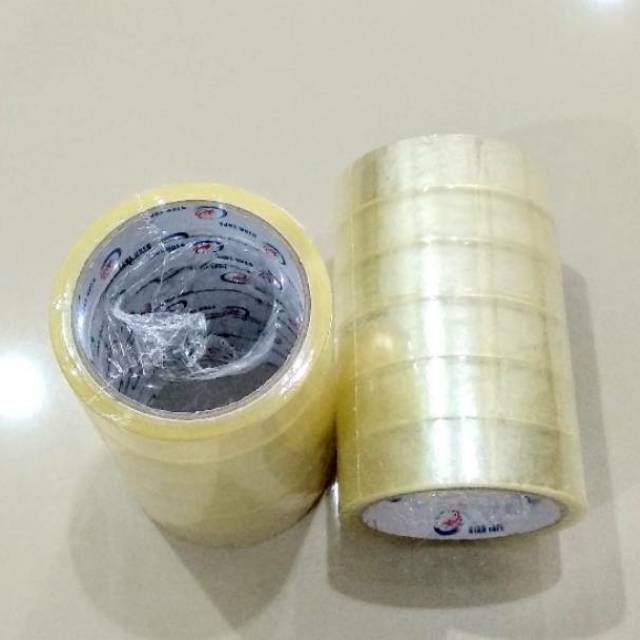 Selotip Selotape Isolasi bening 1 inch Premium Quality | Shopee Indonesia