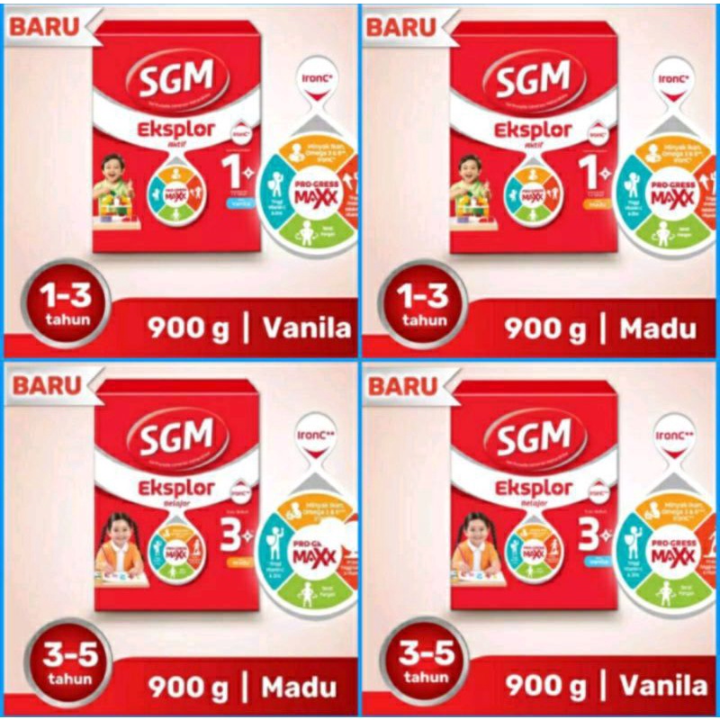 Jual SGM 3+Vanila dan Madu 900gr | Shopee Indonesia