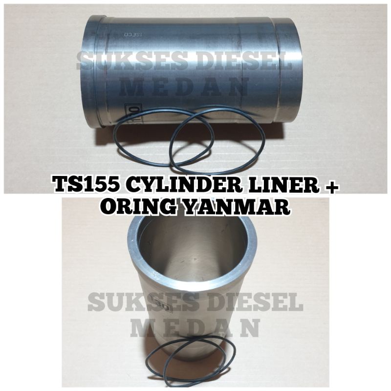 Jual TS155 Cylinder Liner With Oring Bambu Boring Poring Mesin Diesel Yanmar | Shopee Indonesia