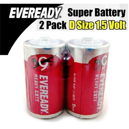 Jual [EVERYDAY USE] - Baterai Battery Eveready Size D LR20 Ukuran Merah ...