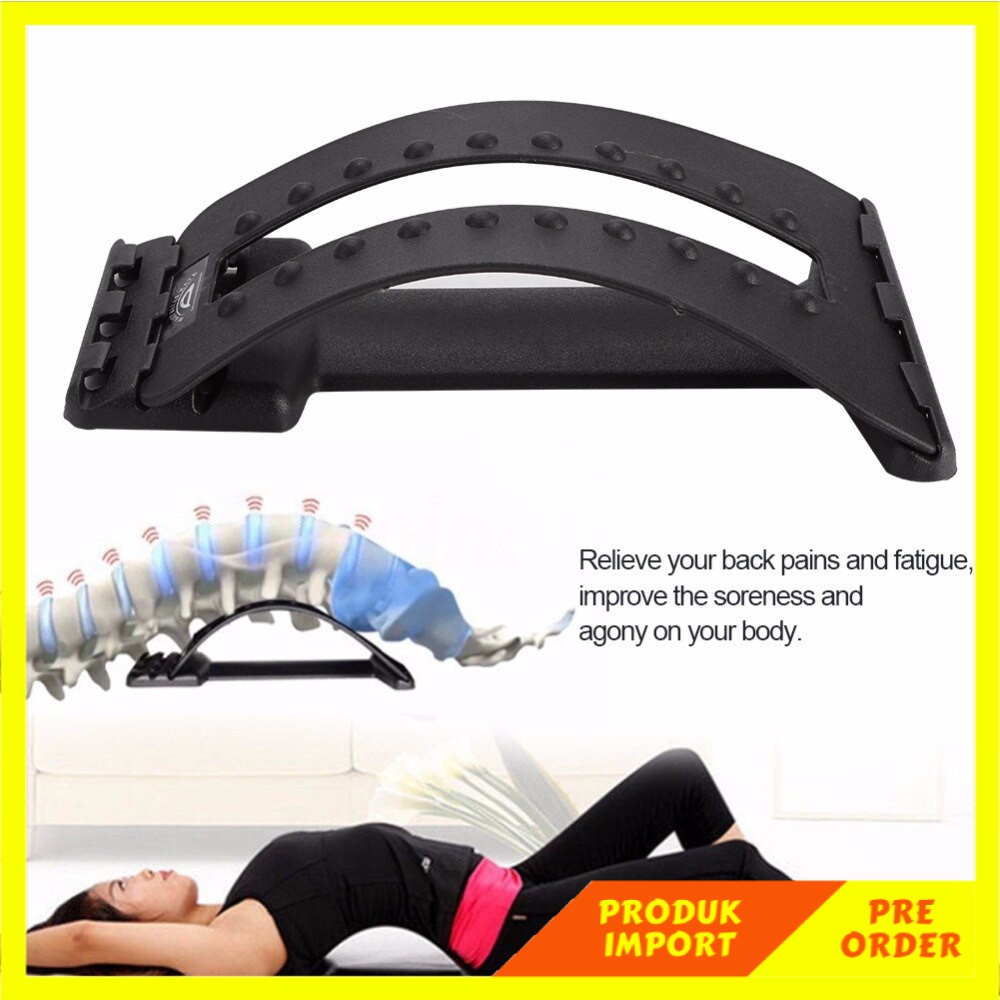 Jual PRE-ORDER Multi-level Spine Brace Back Supports Corrector Lumbar ...