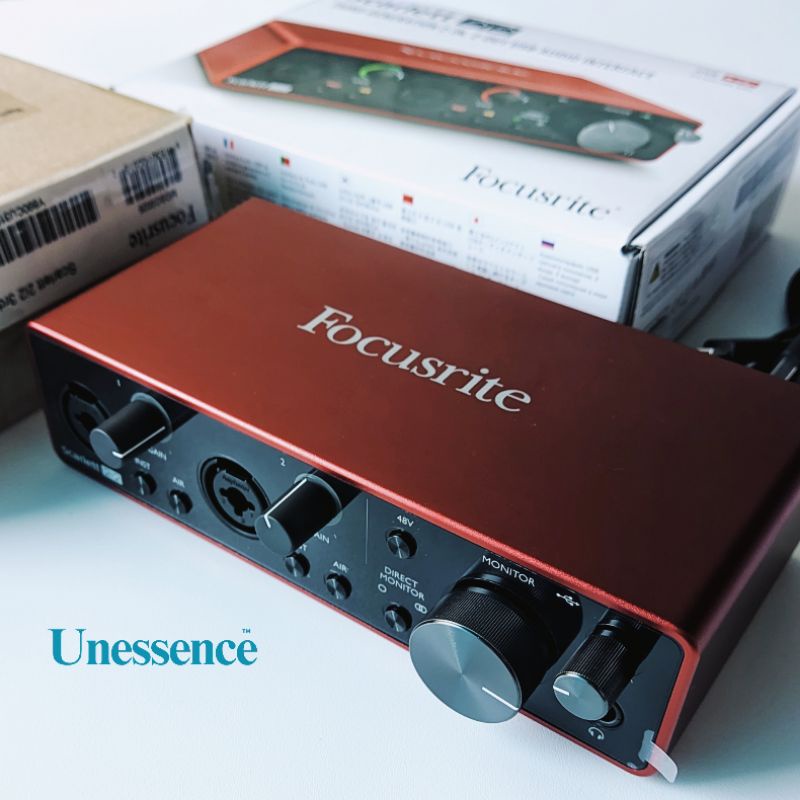 Jual FOCUSRITE SCARLETT 212 3rd GEN USB AUDIOINTERFACE BUKAN APOLLO ...