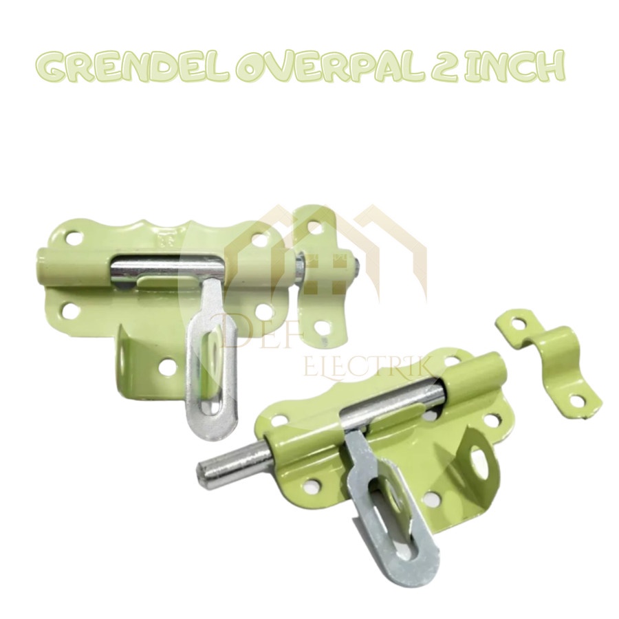 Jual GRENDEL OVERPAL 2 INCH SLOT GEMBOK PENGAMAN PINTU STAINLESS ...