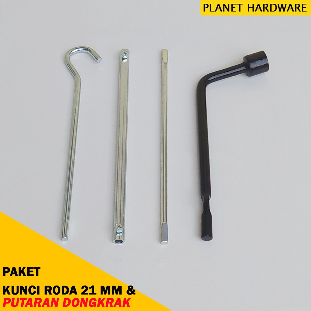 Jual Paket Kunci Roda 21 mm dan Putaran Handle Dongkrak OEM Avanza ...