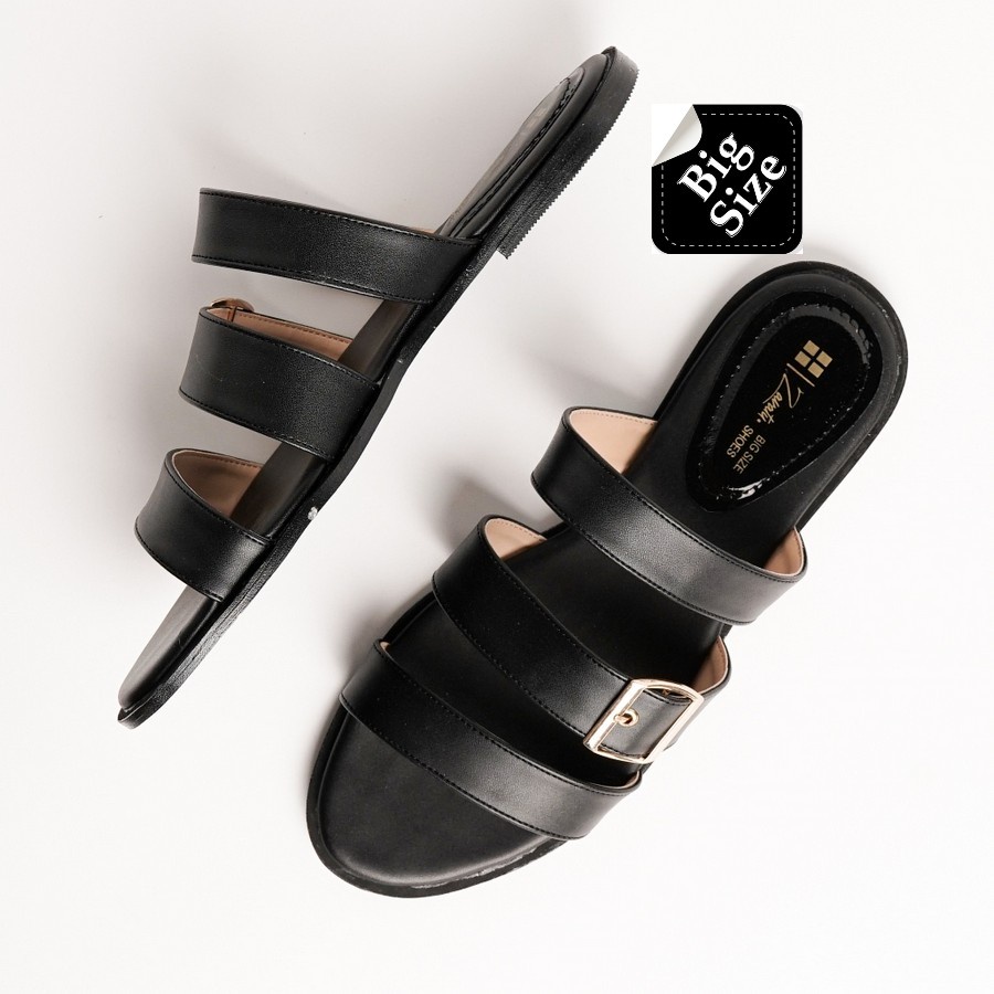 Jual Sendal Sandal Selop Flat Wanita Dewasa Jumbo Big size Ukuran 41 42 ...
