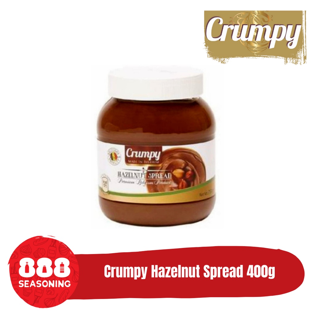 Jual CRUMPY HAZELNUT SPREAD (Selai Kacang Hazel & Cokelat) 400g ...