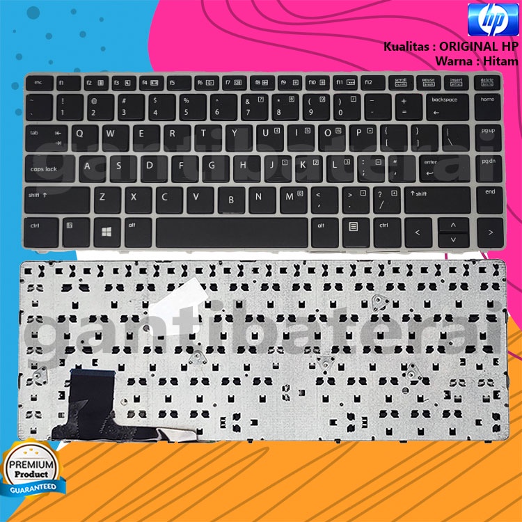 Jual Keyboard HP EliteBook Folio 9470 9480 9470m 9480m No Back Light ...
