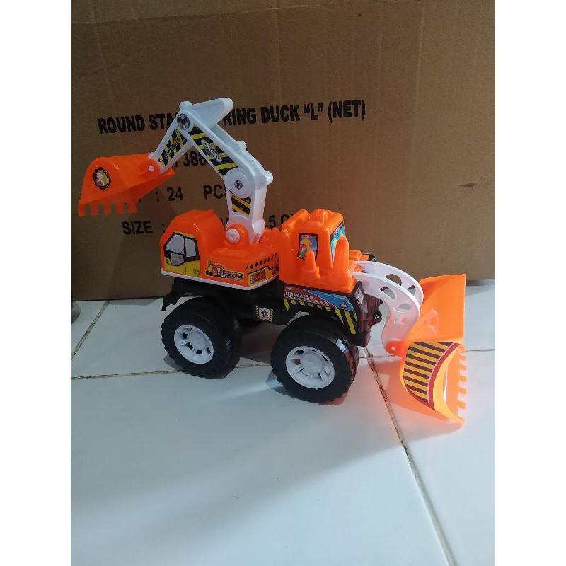 Jual Mainan mobil Beko excavator | Shopee Indonesia