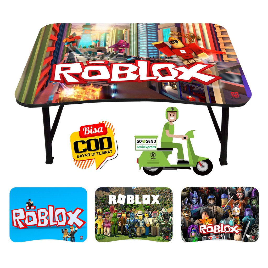 Jual Meja Belajar Anak Roblox One Piece Karakter Lipat | Shopee Indonesia