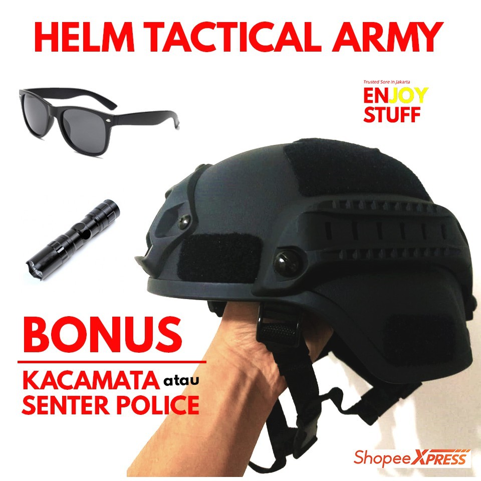 Jual Helm Tactical - HELM TENTARA - HELM TNI - AIRrsoft Gun Paintball ...