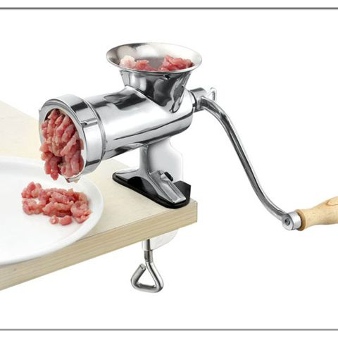 Jual Gilingan Daging Manual Stainless Steel 314 Meat Mincer ukuran 10 ...