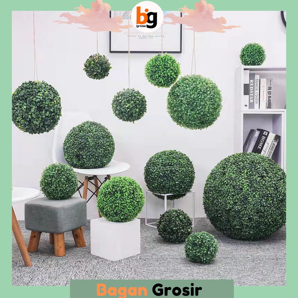 Jual BG / COD / BUNGA HIAS / BUNGA PLASTIK / BUNGA RUMPUT / RUMPUT BOLA ...