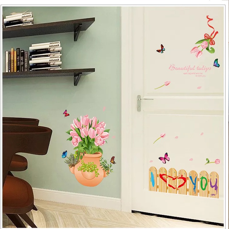 Jual METH HM71004 HUGE TULIP 50X70 WALLSTICKER DINDING STIKER TEMBOK ... Jual METH HM71004 HUGE TULIP 50X70 WALLSTICKER DINDING STIKER TEMBOK ...