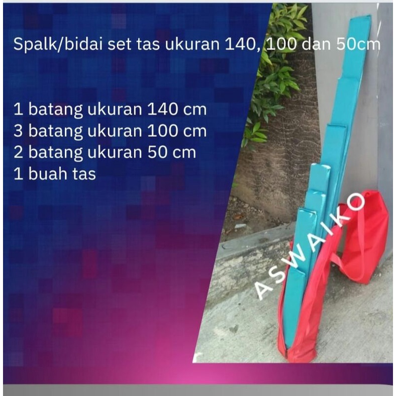 Jual spalk/bidai kayu dan tas ukuran 140, 100 dan 50cm | Shopee Indonesia