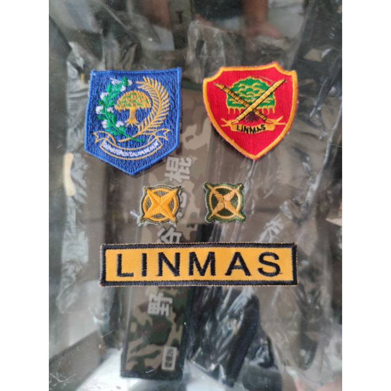 Jual Atribut Bordiran Linmas Pns Abdi Negara | Shopee Indonesia