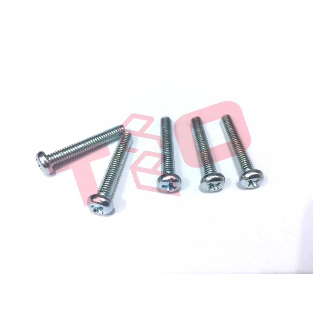 Jual Baut JP 4 x 25 isi 100 pcs - Baut JP 4x25 - Skrup JP M4x25 - Baut 4mm | Shopee Indonesia
