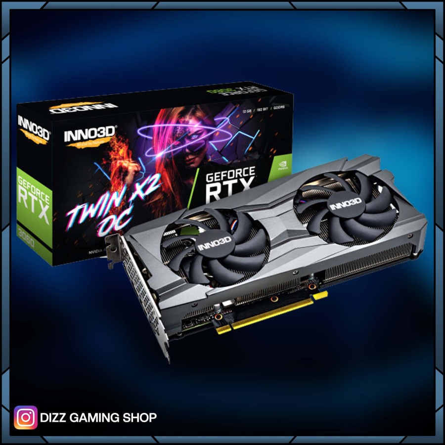 Jual VGA INNO3D GEFORCE RTX 3060 TWIN X2 OC | Shopee Indonesia