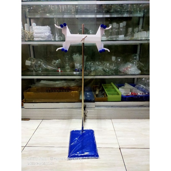 Jual Statip plus Double Clamp Buret | Shopee Indonesia