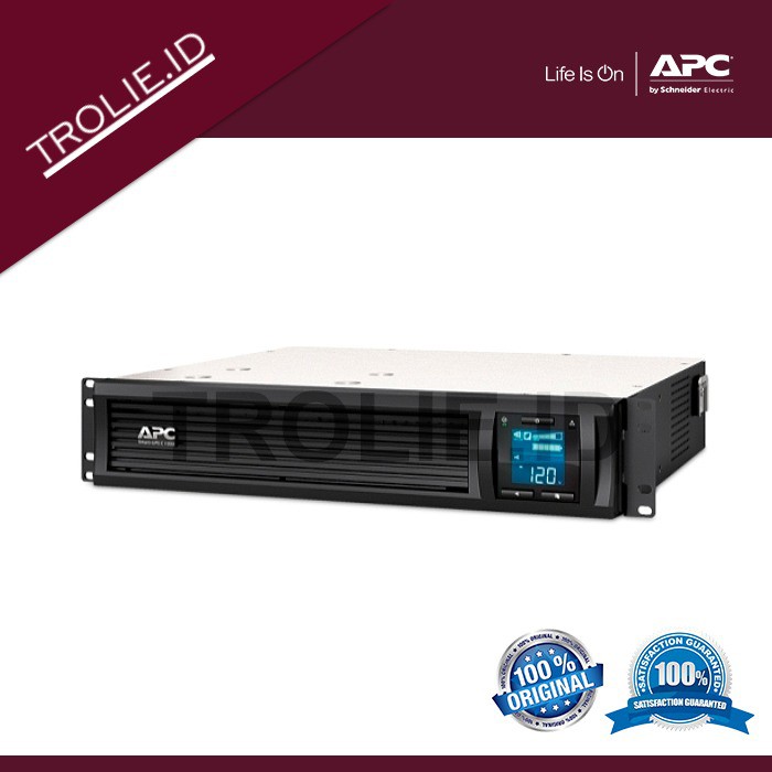 Jual UPS APC SMC1000I-2UC Smart-UPS C 1000 VA LCD RM 2U 230V SmartConnect Indonesia|Shopee Indonesia