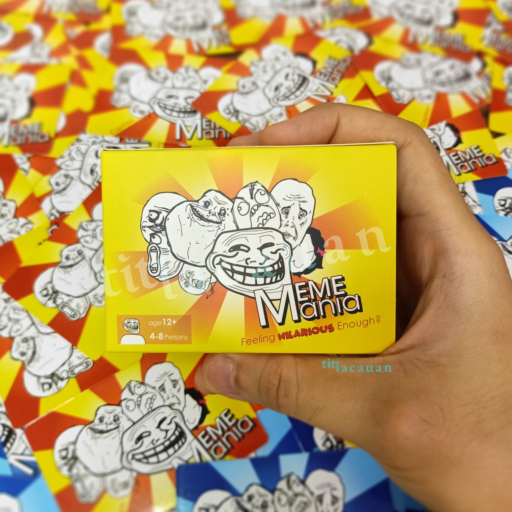 Jual Kartu Permainan Meme Mania Lucu Standard YELLOW - Exclusive ...