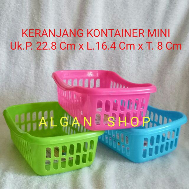Jual Keranjang Container mini Plastik Reine 2264 Kontainer Basket Tray ...