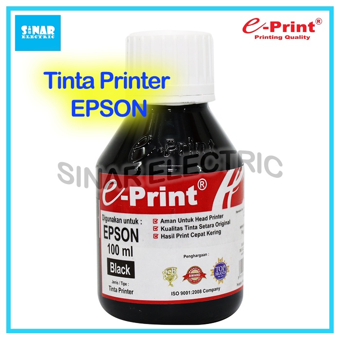 Jual Refill Tinta Epson e-Print Printer Reguler 100ml Ink Catridge ...