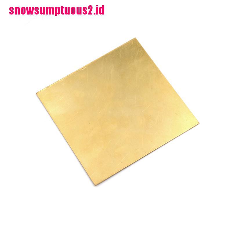 Jual Lembaran Timah Tipis Bahan Kuningan Ukuran 0.5mm / 0.8mm / 1mm ...