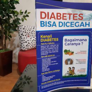 Jual Poster Diabetes Mellitus, Poster Edukasi DM, Poster Promkes DM ...