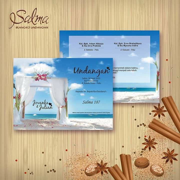 Jual BLANGKO UNDANGAN SALMA 187 MURAH UNIK / UNDANGAN SAVANA / UNDANGAN GARUT | Shopee Indonesia