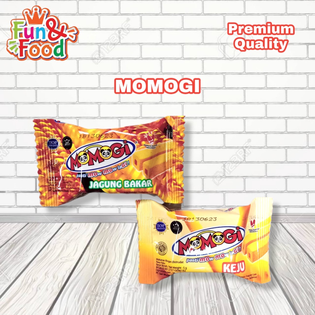 Jual MOMOGI Stick 5gr / Snack Momogi Rasa Keju / Snack Momogi Rasa Jagung Bakar | Shopee Indonesia