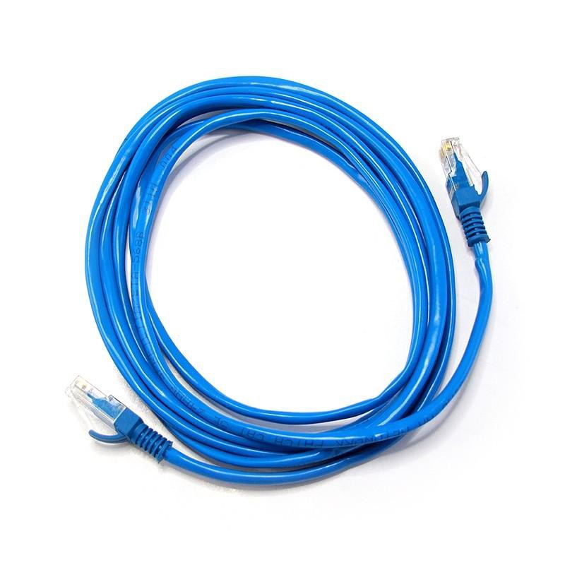 Jual KABEL LAN 3 METER MURAH SUDAH TERPASANG RJ45 BIRU LAN CABLE 3M ...