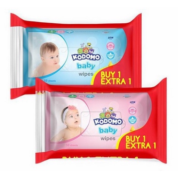 Jual Tissue Basah Baby Kodomo 50 + 50 Lembar wet tissue | Shopee Indonesia