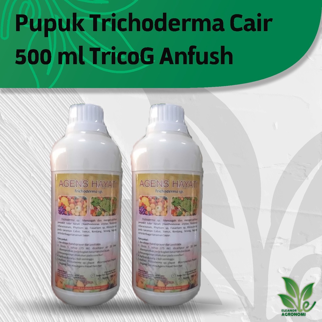 Jual Baru Pupuk Trichoderma Cair 500 ml Sejenis TricoG Anfush | Shopee Indonesia