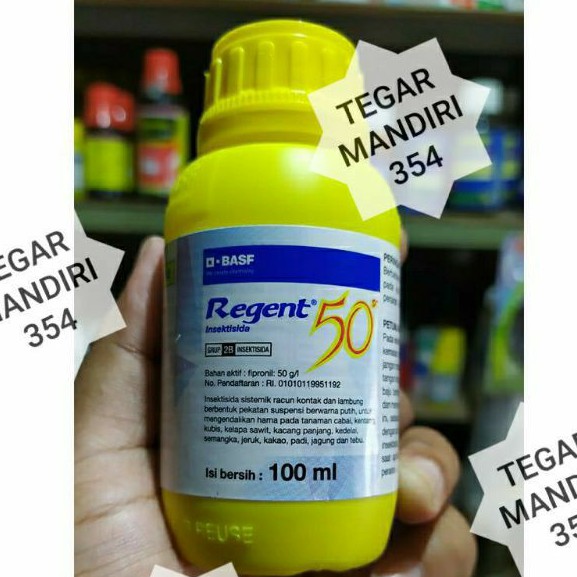 Jual Insektisida Regent 50sc 100ml obat rayap tanah kecoa REGENT 100ML ...