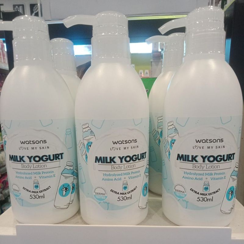 Jual Watsons Milk Body lotion Yogurt 530ml | Shopee Indonesia