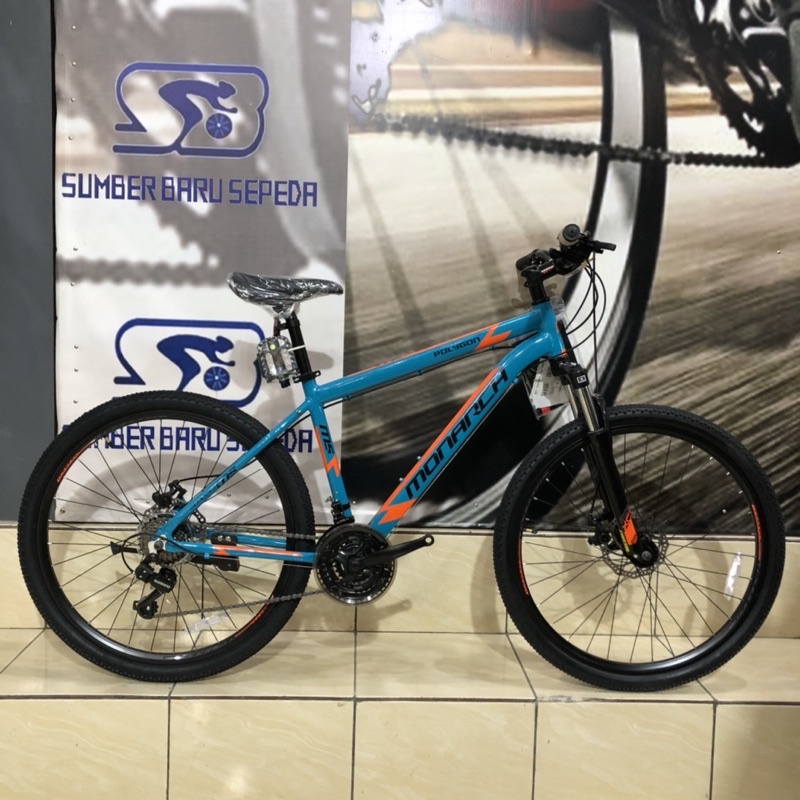 Jual SEPEDA GUNUNG MTB POLYGON MONARCH 5 7 SPEED 26 INCH | Shopee Indonesia