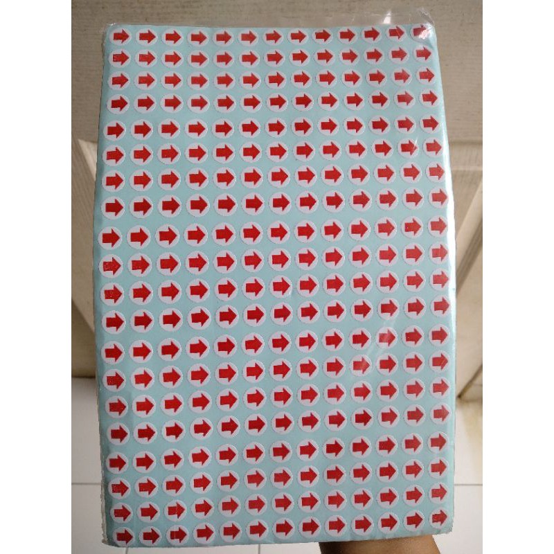 Jual stiker label panah merah / stiker riject | Shopee Indonesia