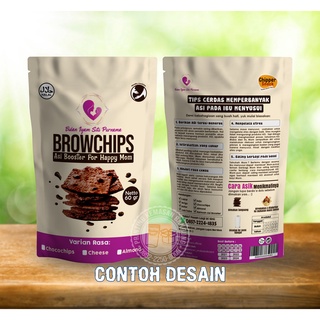 Jual STANDING POUCH CUSTOM CETAK KEMASAN MAKANAN RINGAN SNACK CEMILAN ...