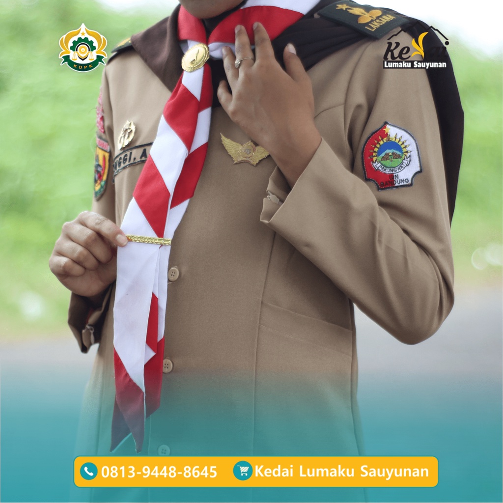 Jual Kacu/Dasi Pembina Pramuka Premium | Shopee Indonesia