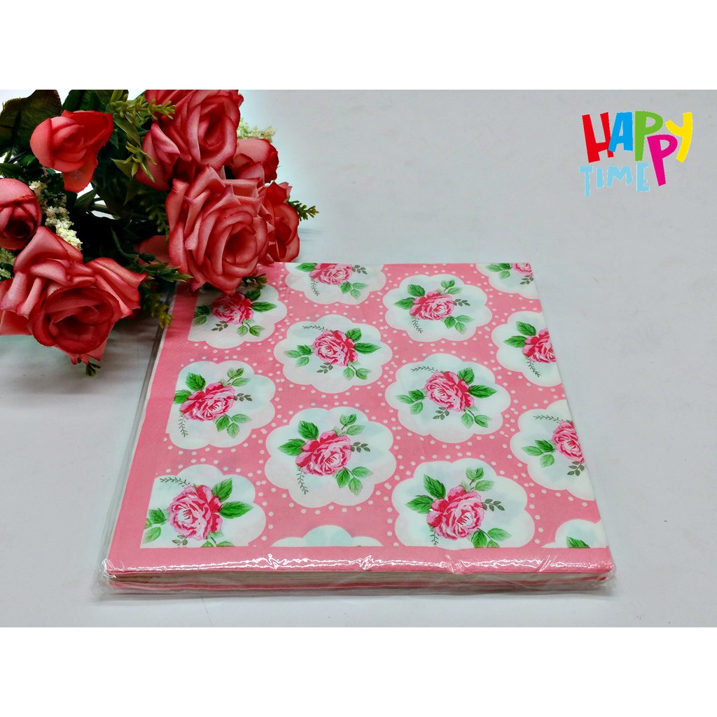 Jual TISSUE PESTA/TISSUE ULANG TAHUN/TISSUE BUNGA/TISSUE GAMBAR/TISSUE ...