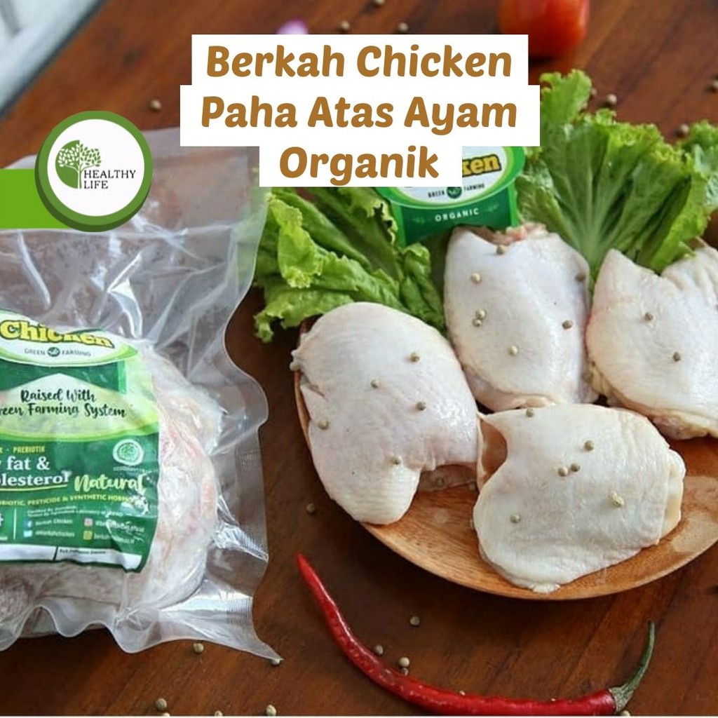 Jual Berkah Chicken - Paha Atas Ayam Organik | Shopee Indonesia