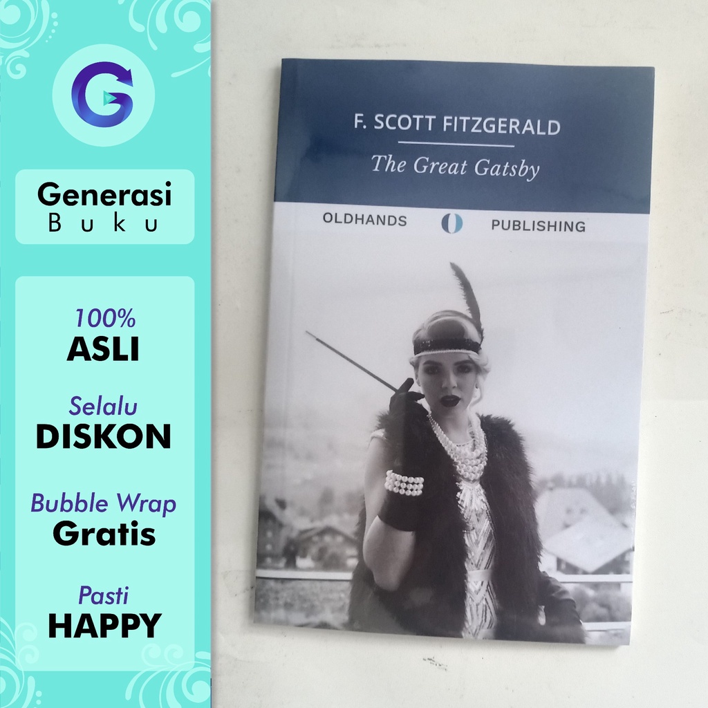Jual Buku The Great Gatsby by F S Fitzgerald - Oldhands Publishing ...